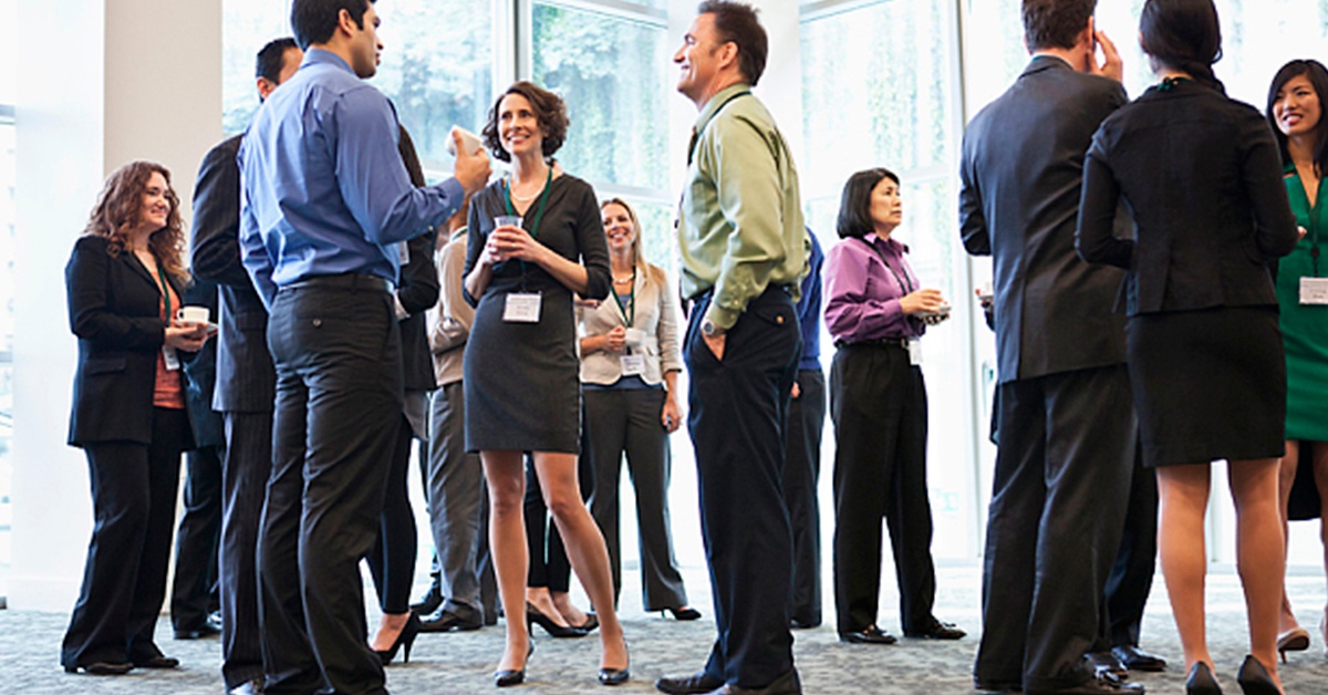 Starting a conversation at Business Events